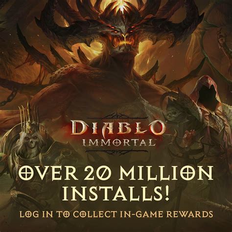 Diablo Immortal On Twitter 20M Demon Slayers And Counting Log In