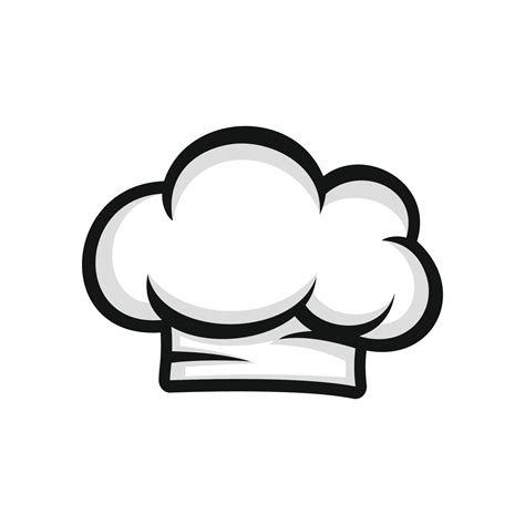 Chef Hat Icon Isolated On White Background Vector Art At Vecteezy