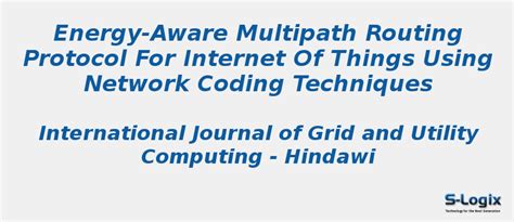 energy aware multipath routing protocol for internet of things contiki cooja project s logix