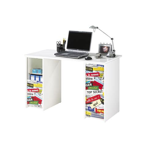 Bureau aménagement complet à rideaux Noir FENDY n1 Univers Bureau