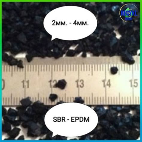 Granulat Gumowy 2 4mm SBR EPDM Rubber 10kg Leoncin Kup Teraz Na