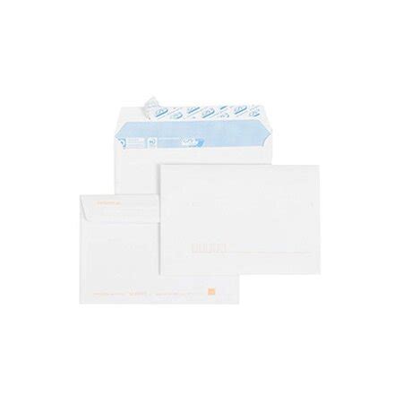 Gpv enveloppes précasées dl 110 x 220 mm blanc lot de 25 La Poste