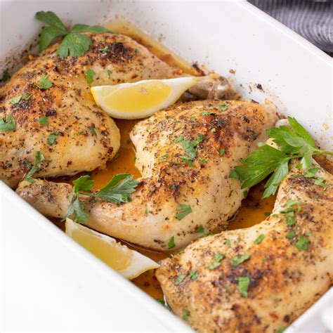 Italian Roasted Chicken Leg Quarters The Blond Cook