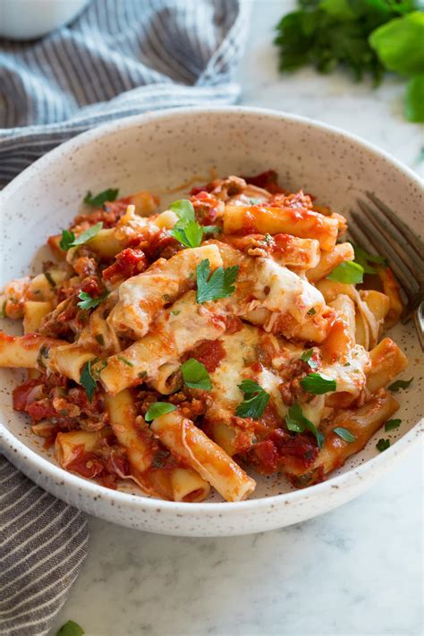 Best Baked Ziti Recipe No Meat Design Corral