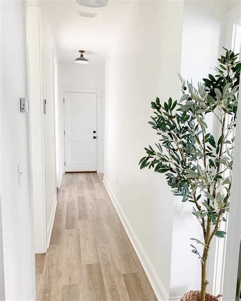 Faux Olive Tree as Hallway Décor Soul Lane
