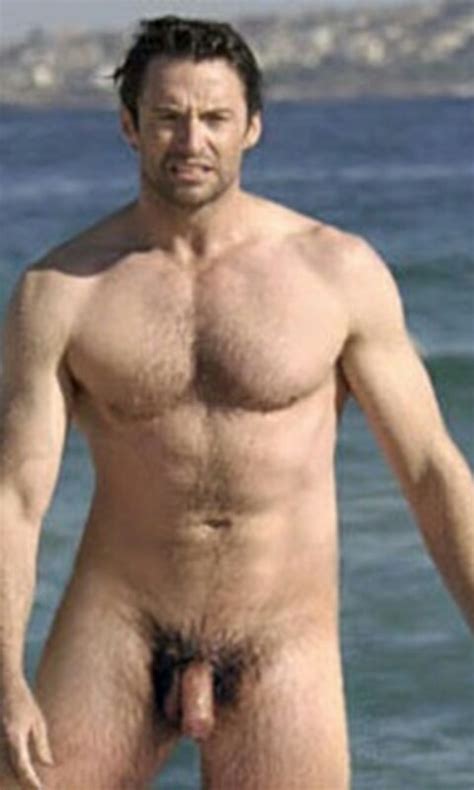 Homens Pelados Naked Men Hugh Jackman Ator Que Interpreta Wolverine