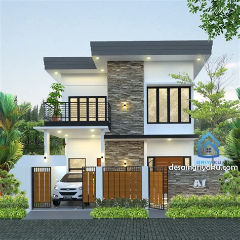 Jasa Desain Rumah Online Minimalis Desain Rumah Minimalis Lantai