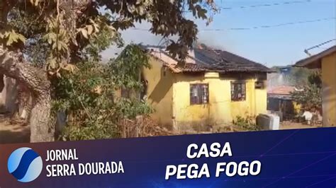 JSD Casa pega fogo no Residencial Real Conquista em Goiânia família