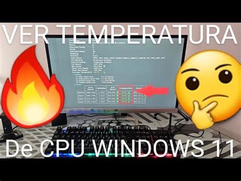 Cómo verificar la temperatura de tu PC en Windows 11 Tuto Window
