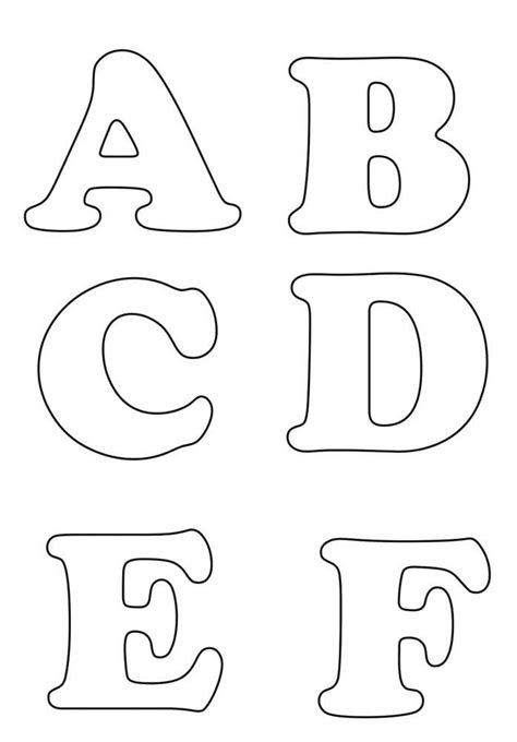 Molde De Letras Grande Patchwork Eva Pequenas D E Mais Letras