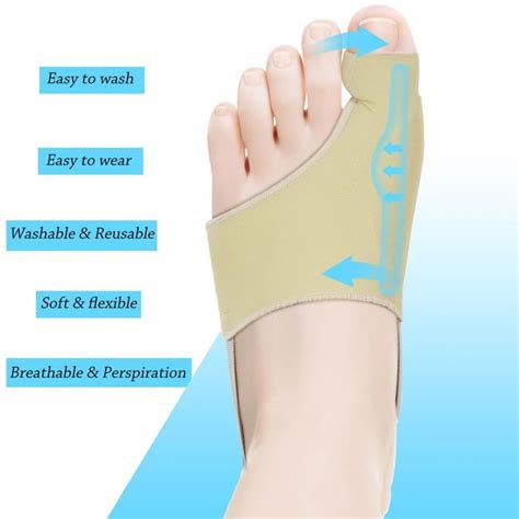 2 pièces Hallux Valgus Correcteur Pouce Orteils Séparateur Correcteur