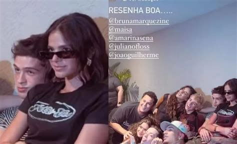 Qual é a diferença de idade entre Bruna Marquezine e João Guilherme
