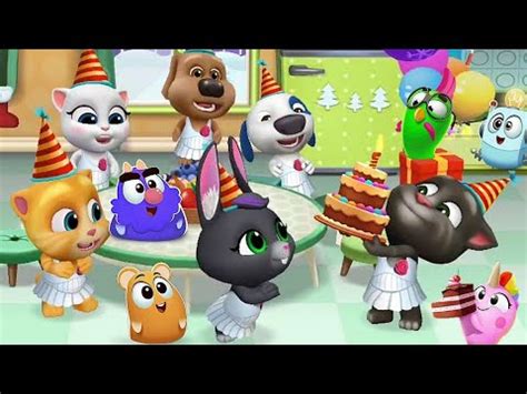 My Talking Tom Friends Christmas Becca Birthday Gameplay Android Ios