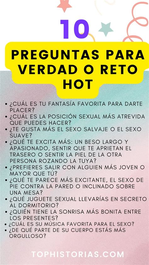 Preguntas Para Verdad O Reto Hot Verdad O Reto Verdad O Reto