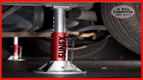 Great Product Sunex 1003AJ 3 Ton Aluminum Jack Stands YouTube