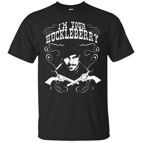 Doc Holliday Im Your Huckleberry Tombstone Silhouette Shirt Grass Place