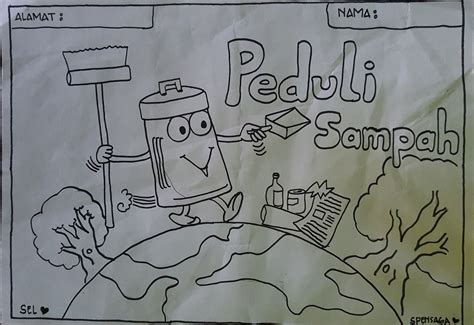 Cara Menggambar Poster Jagalah Kebersihan Poster Kebersihan Lingkungan