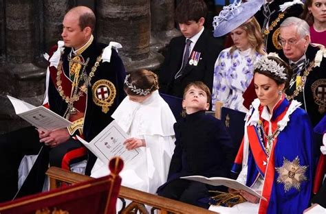 Cheeky Prince Louis Hilarious Expressions During Coronation Service