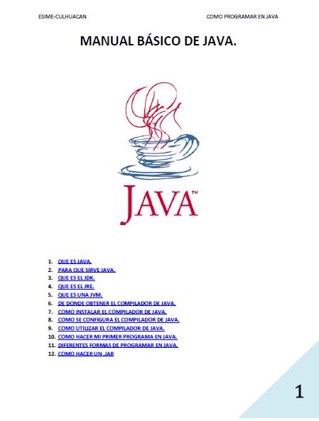 libros de programación java tecnologia