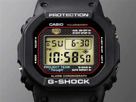 Casio S Recrystallized Series Pays Tribute To The First G Shock Acquire