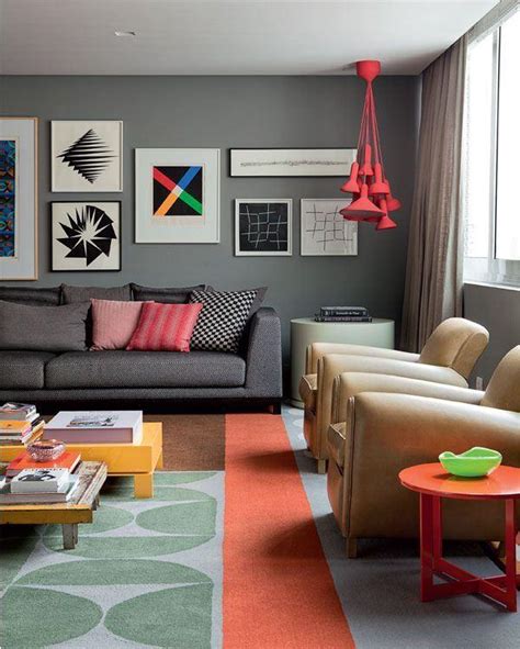 60 Salas Decoração Cinza Ideias e Fotos