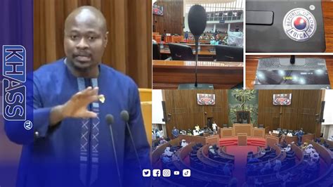 Gros scandale á l Assemblée Nationale Guy Marius Sagna fait de grosses