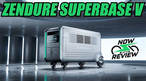Zendure Superbase V Power Station Plug And Play Energy Storage Youtube