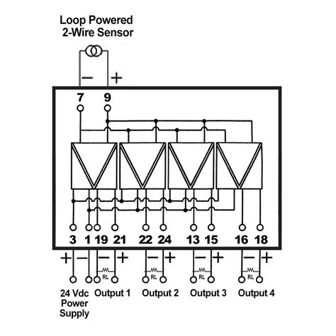 Snapklik ASI ASI451141 4 20mA Analog Signal Splitter