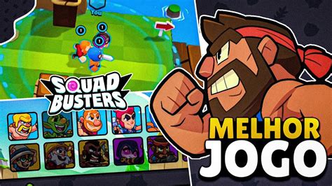 SQUAD BUSTERS JOGANDO PELA PRIMEIRA VEZ O NOVO JOGO DA SUPERCELL