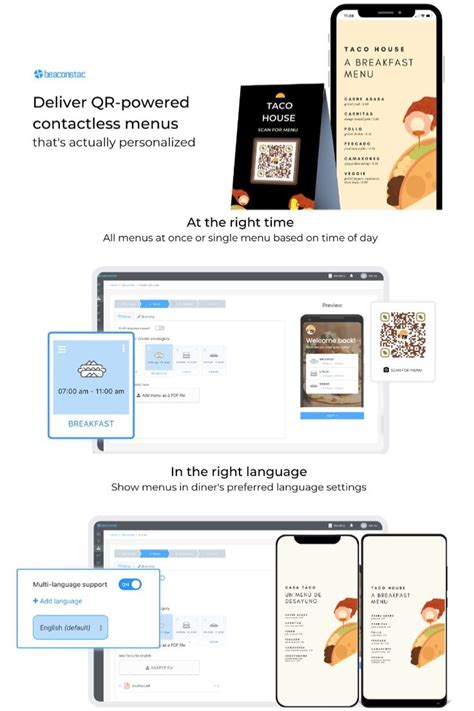 Qr Code Menu Make Restaurant Menu Qr Codes For Safe Dining In