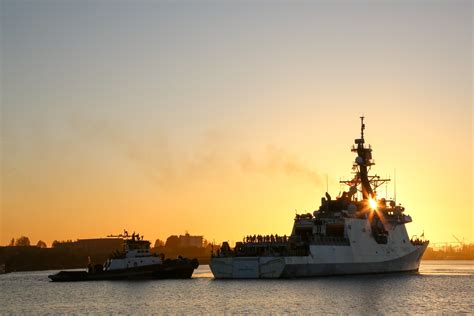 U S Coast Guard Cutter Stratton Returns Home Following 111 Day Alaskan