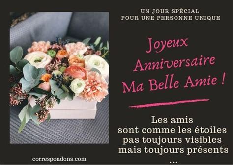 Message Bon Anniversaire Son Amie Souhaits Bonne F Te Une Copine