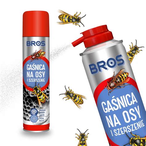 BROS Środek Preparat Pułapka GAŚNICA na Osy i Szerszenie Gniazda 300 ml