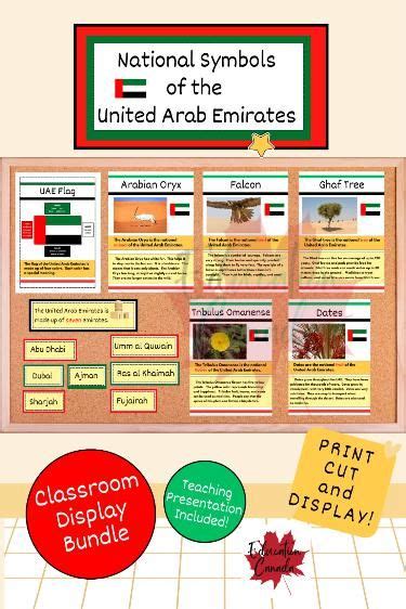 National Symbols Of The Uae Classroom Display Set Artofit
