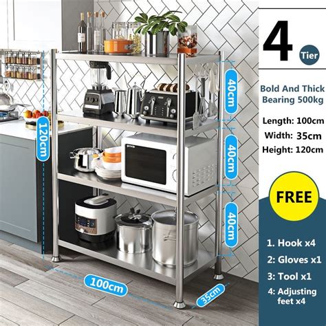 Jual Rak Dapur Stainless Steel Rak Susun 5 Tingkat Rak Untuk