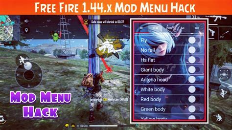 Mod Menu Free Fire 1 44 0 High Damage Wall Hack No Recoil The