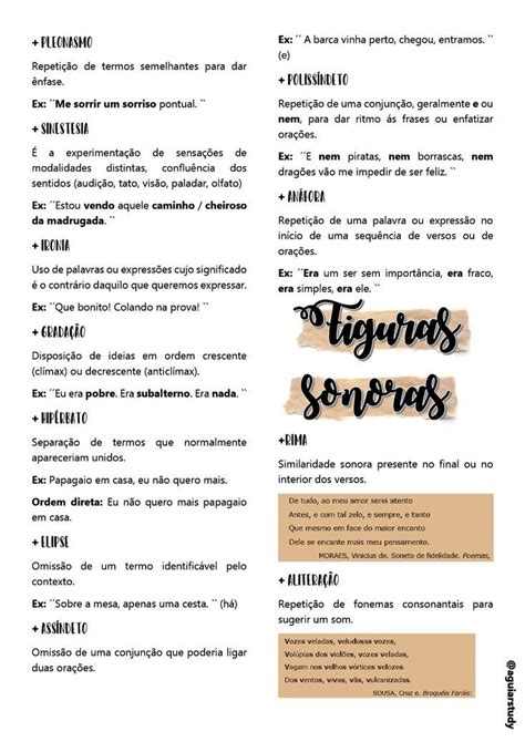 Figuras De Linguagem Artofit