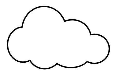 Clouds Is So Soft Coloring Page