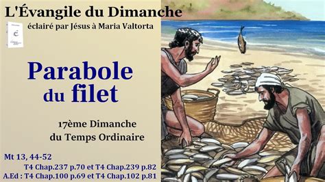 Évangile du dimanche selon Maria Valtorta La parabole du trésor caché