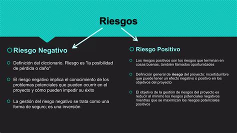 Gestion Integral De Riesgos En Un Proyecto De T I Laura R M N Ppt