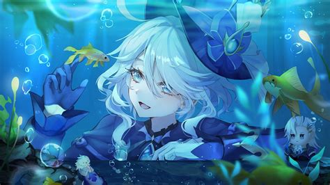 Furina Wallpaper 4K Genshin Impact Anime Girl