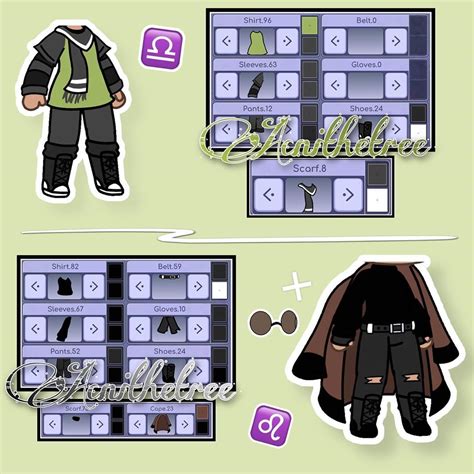 Gacha Life Male Outfits
