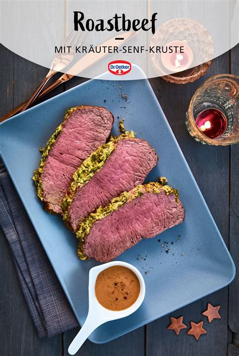 Ein tolles Rezept für ein klassisches Roastbeef aus dem Backofen Mit