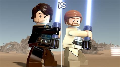 Lego Star Wars The Force Awakens Anakin Skywalker Vs Obi Wan Coop