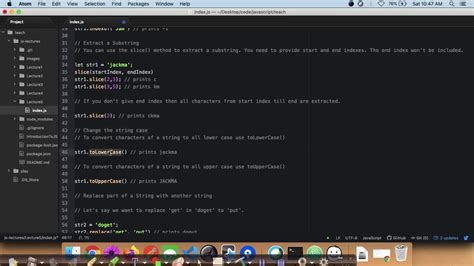 learn about the useful string methods in javascript youtube
