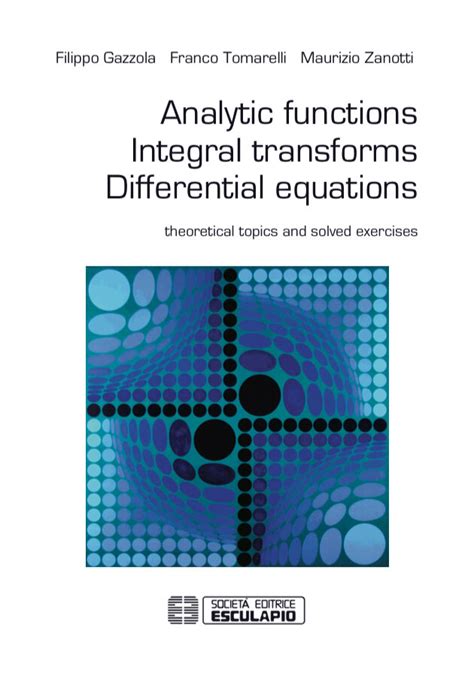 pdf analytic functions integral transforms differential equations