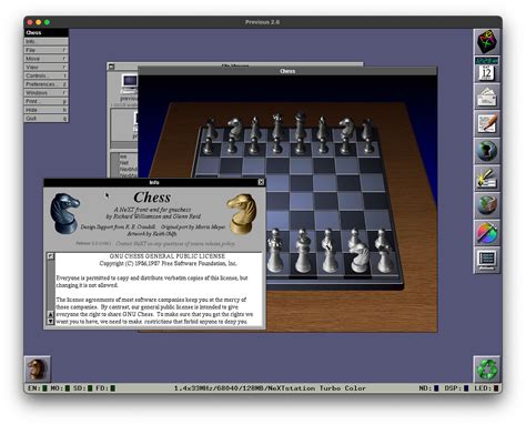 the apple next gnu chess app then and now someone asked if it was still gnu chess on my os x