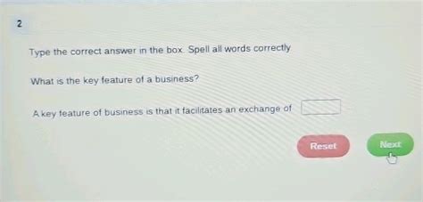 Type The Correct Answer In The Box Spell Studyx