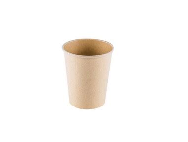 Vaso de cartón kraft 4 oz 120 ml Ø62x60 mm