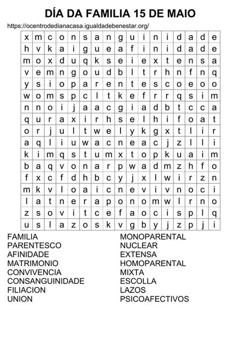 Sopa De Letras Da Familia Worksheet Google Classroom Videos Tutorial